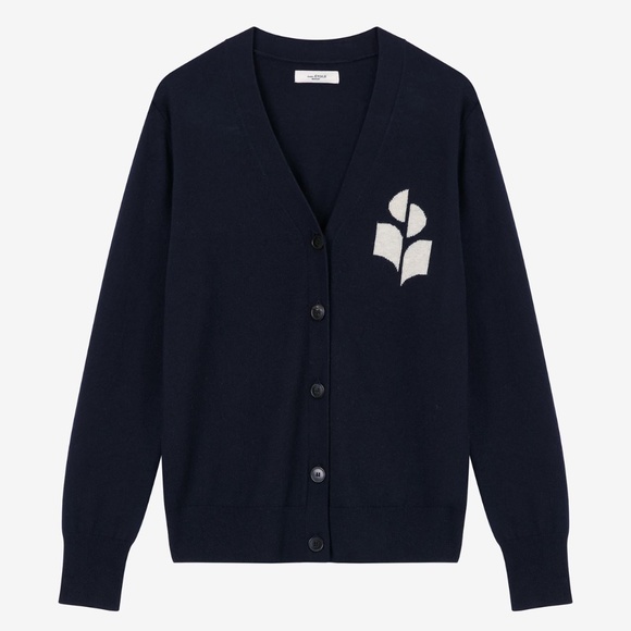 Isabel Marant | Sweaters | Isabel Marant Karin Logo Sweater In Midnight ...